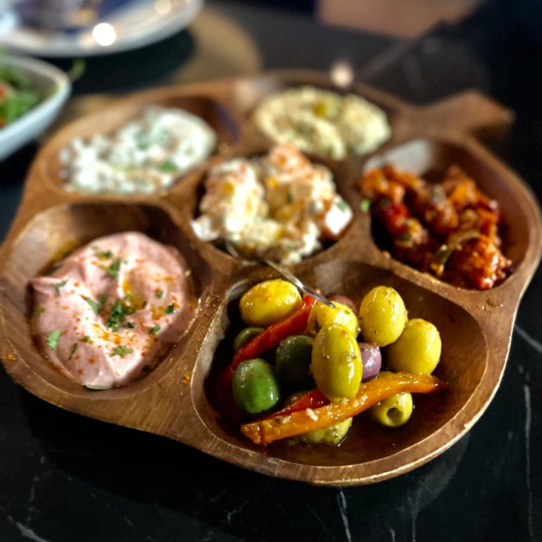 Mixed Cold Mezze Plate | Qartol BBQ & Bar
